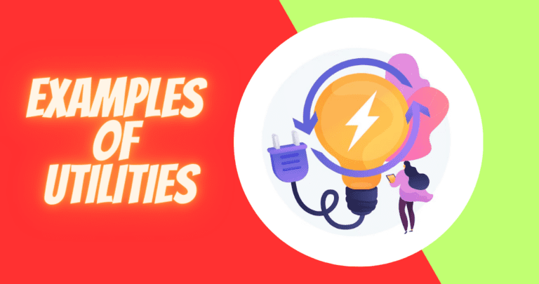 What are the examples of utilities | 20 examples of utilities from ...