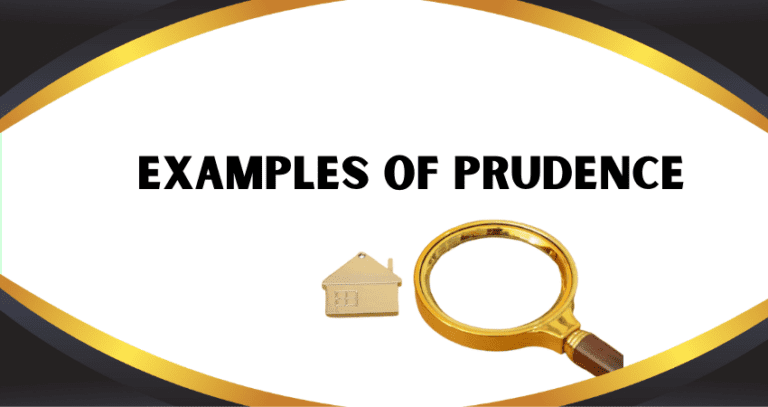 20 Hysterical Examples of Prudence - Vivid Examples