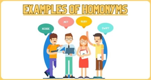 20 Examples of Homonyms with multiple meanings
