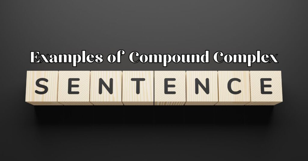 20 Examples of Compound Complex Sentences - Vivid Examples