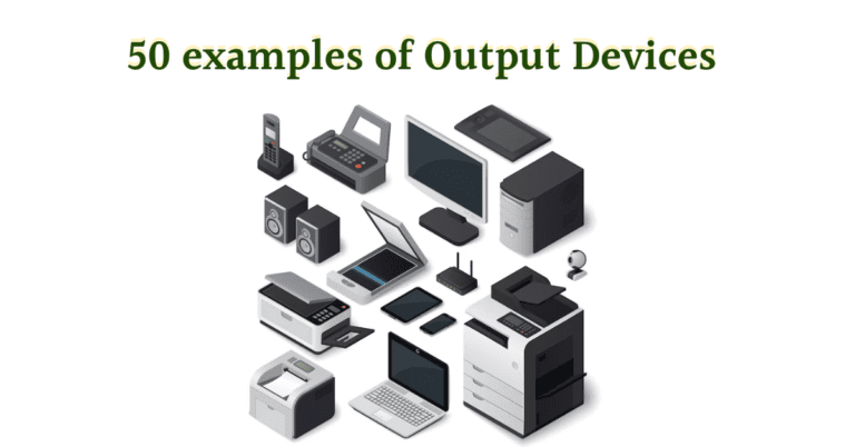 50 examples of Output Devices - Vivid Examples