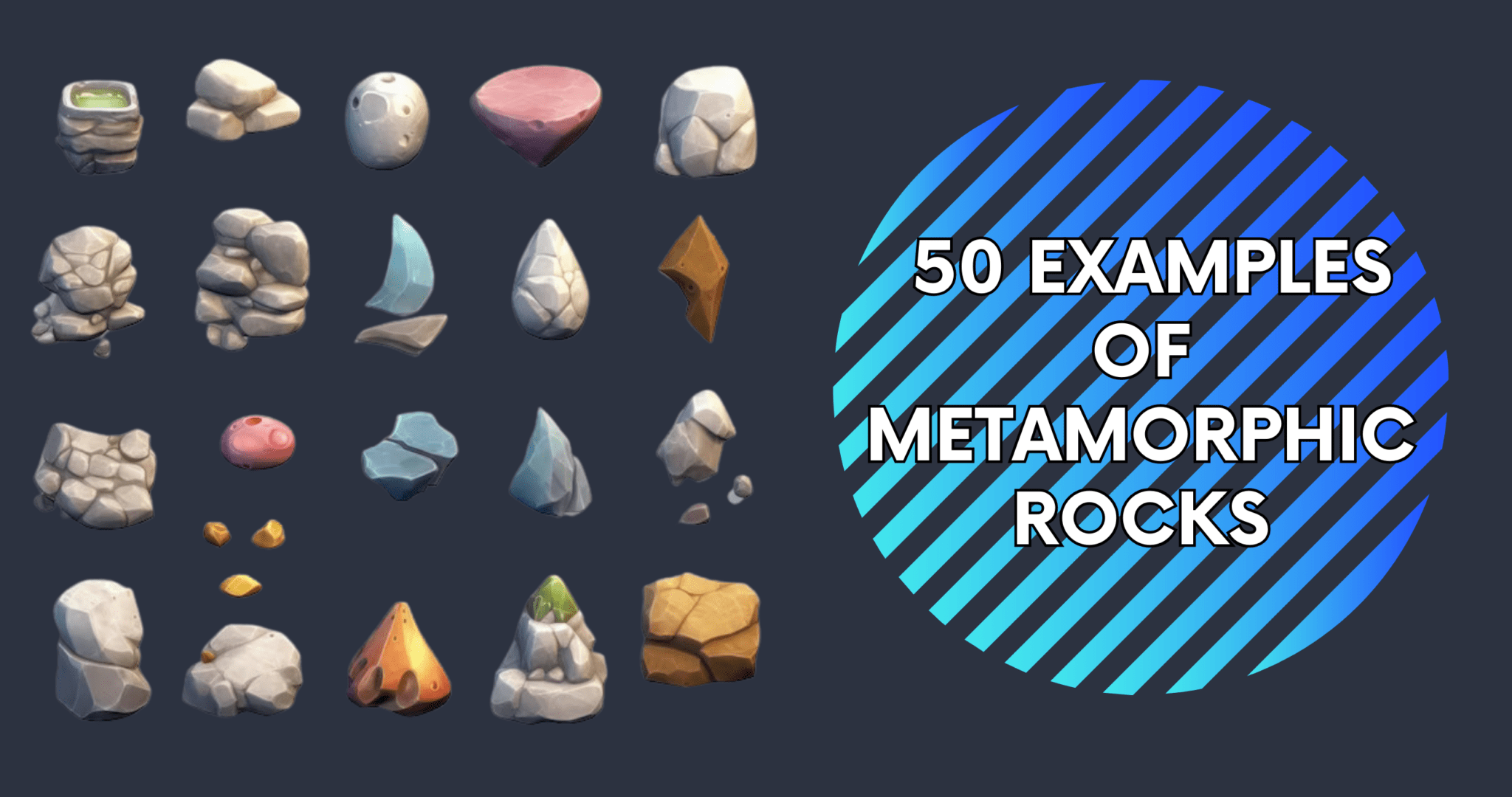 50 examples of metamorphic rocks - Vivid Examples