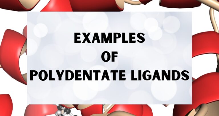 20 Examples of Polydentate Ligands - Vivid Examples